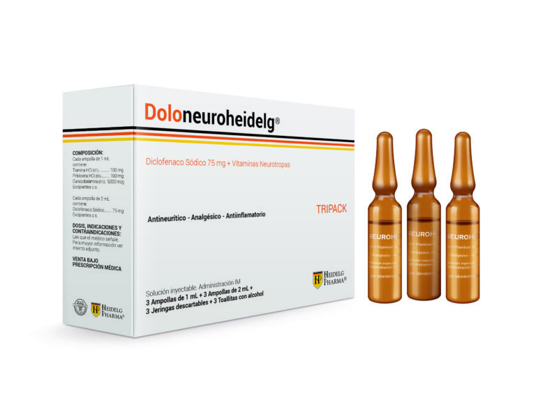 Doloneuroheidelg Tripack Ampolla - Drogueria